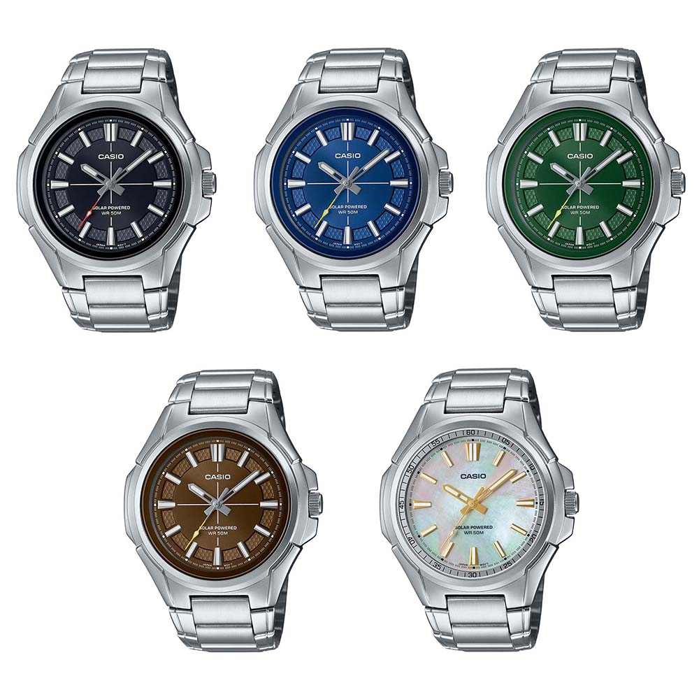 Casio Standard นาฬิกาข้อมือผู้ชาย รุ่น Mtp Rs100 Mtp Rs100d 1a Mtp Rs100d 2a Mtp Rs100d 3a Mtp