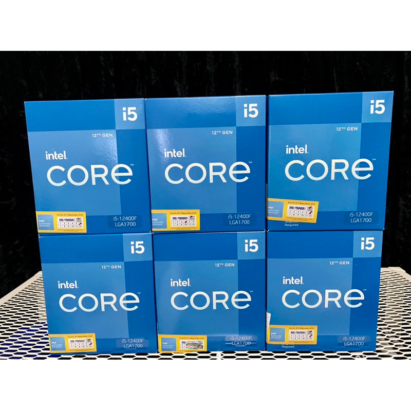 CPU. INTEL I5 12400F มือ1 | Shopee Thailand