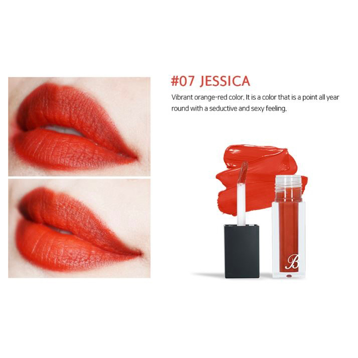 BL Secret (JESSICA) ลิปสติก แบบหัวแปรง ลิปสติกเกาหลี ลิปไม่ติดแมส ลิป ...