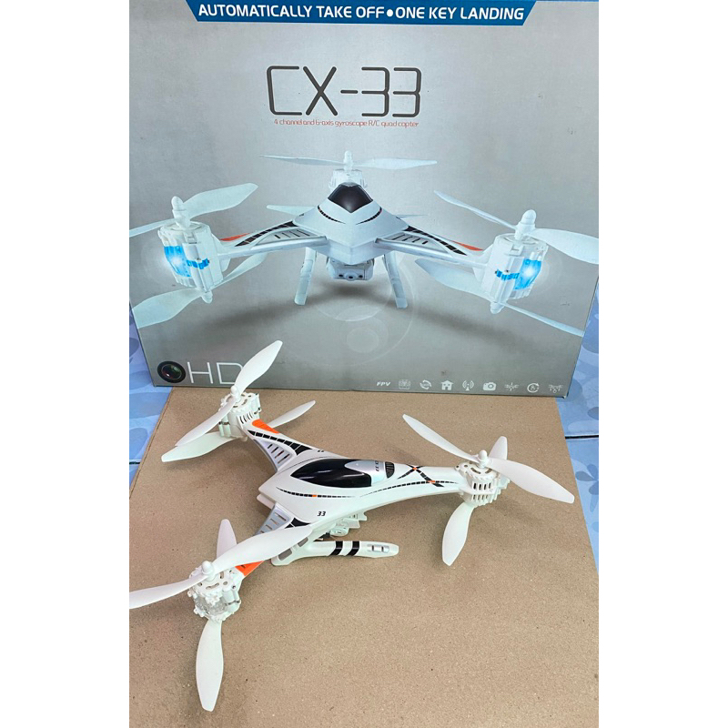โดรนบังคับCX33-2.4G-4channel | Shopee Thailand