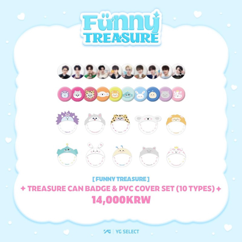 [พร้อมส่ง] FUNNY TREASURE Fun for Fan official Character MD | Shopee ...
