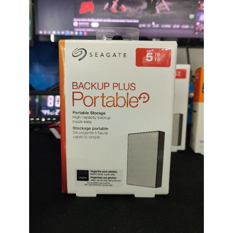 Seagate backup plus portable 5TB | Shopee Thailand