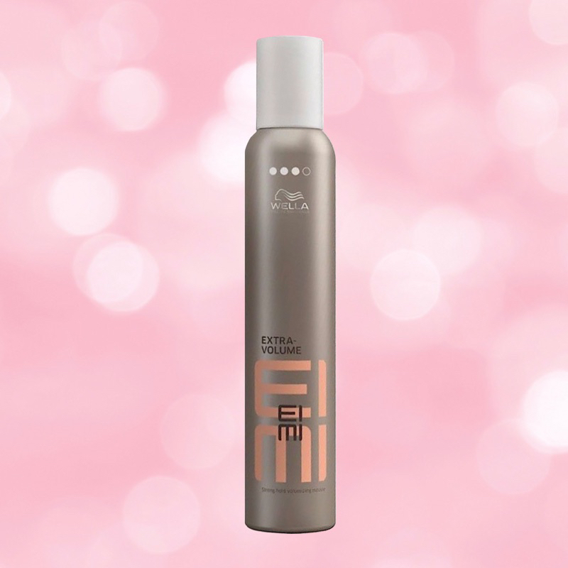 WELLA EXTRA VOLUME 300 ML.มูสจัดแต่งทรงผมให้ดูมีวอลุ่มช่วยปกป้องไม่ให้ ...