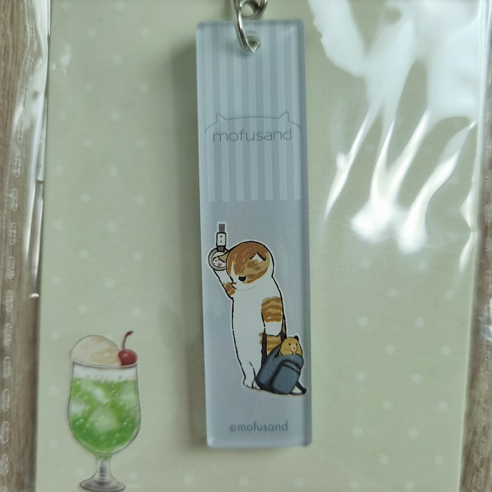 [มือ1] พวงกุญแจ Mofusand Stick Resin Keychain ลิขสิทธิ์แท้ญี่ปุ่น ...