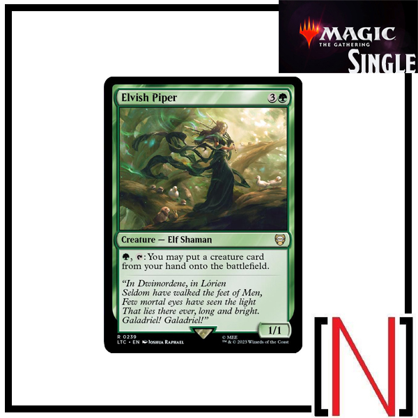 [MTG][Single][LTC] Elvish Piper ระดับ Rare [ภาษาอังกฤษ] | Shopee Thailand