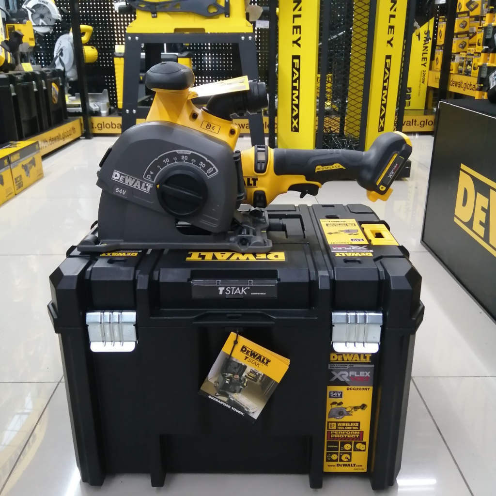 DEWALT เครื่องกรีตผนังไร้สาย 60V Max XR FLEXVOLT พร้อมกล่อง TSTAK รุ่น ...