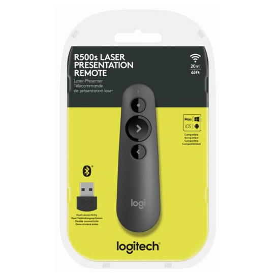 ⚡️รีโมทนำเสนอไร้สาย⚡️ Logitech R500S Laser Presentation Remote เลเซอร์ ...
