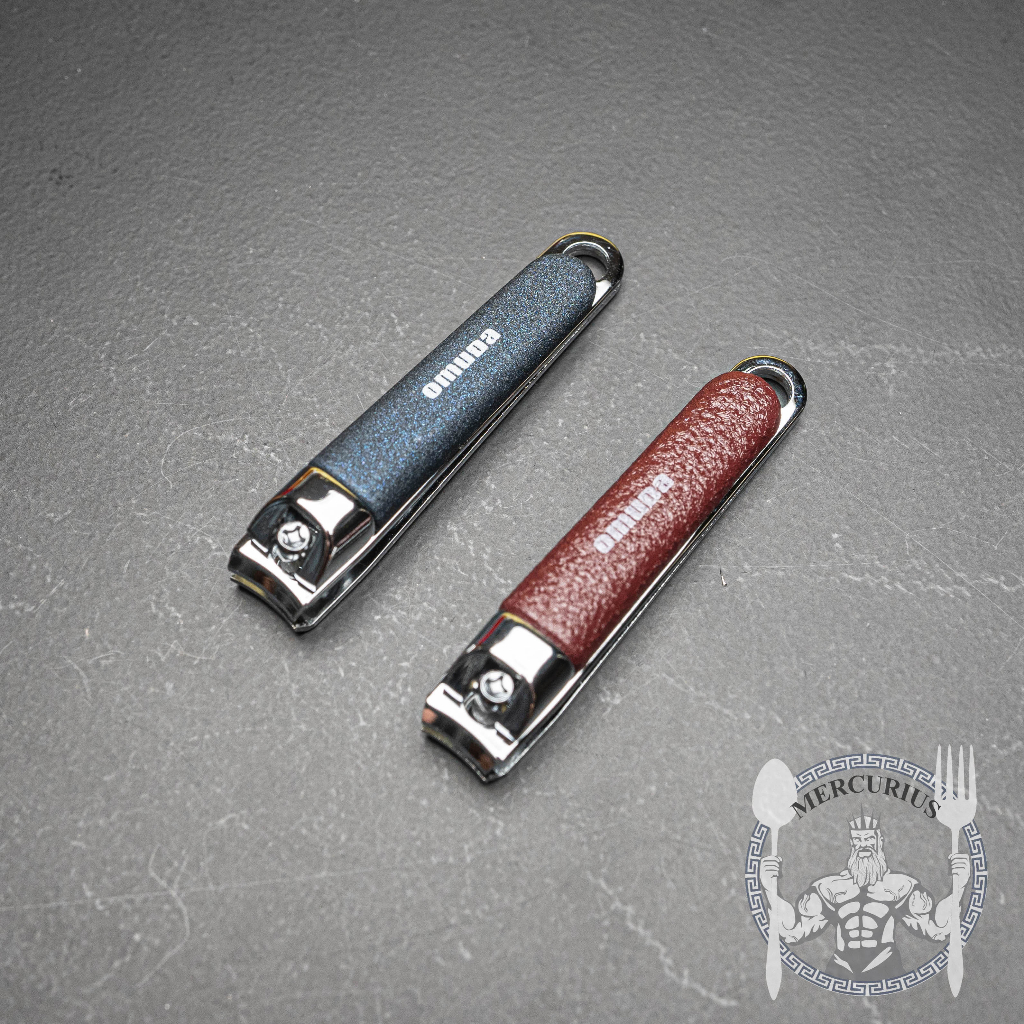 กรรไกรตัดเล็บ OMUDA พร้อมตะไบในตัว ลายหิน มี 2 สี (นำ้เงิน/แดง) #3082 By Mercurius | Shopee Thailand