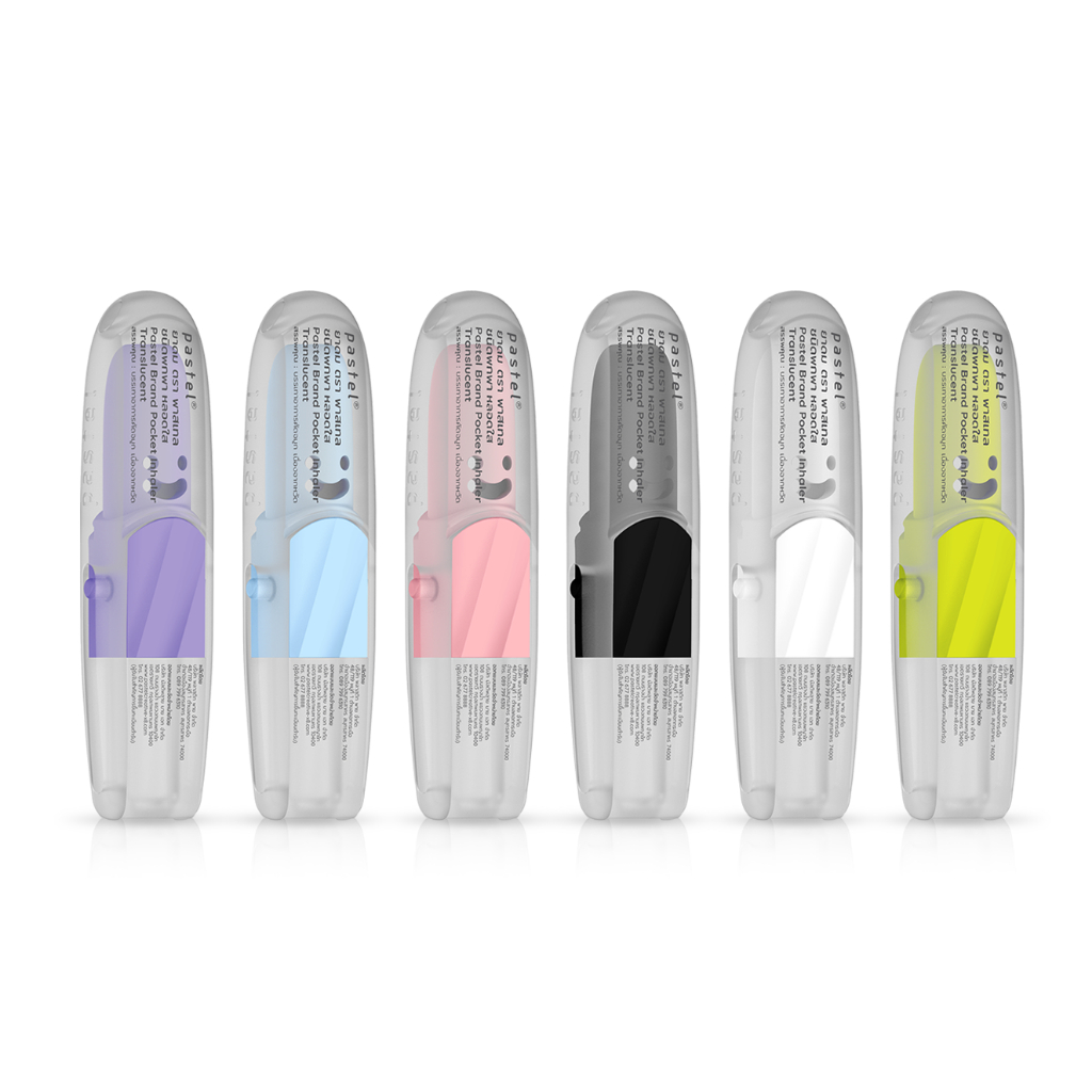 PASTEL POCKET INHALER TRANSLUCENT (คละสี) | Shopee Thailand