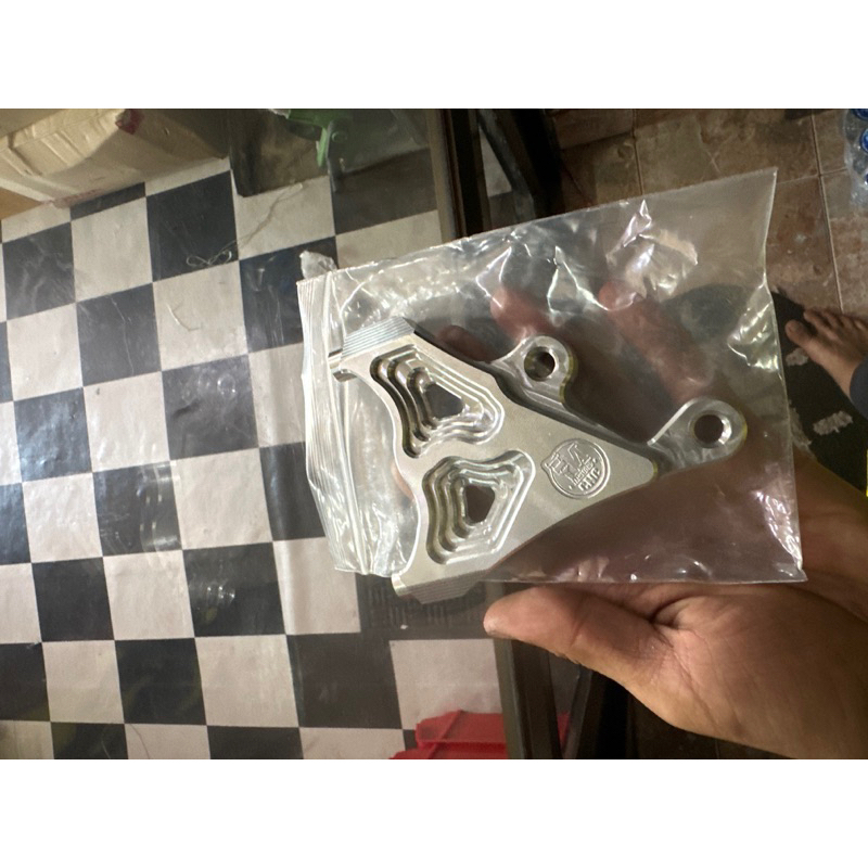 ขาปั้มรถไฟฟ้า Aj E2 Lion Q1 ขาหน้าและหลังจานเดิม 180-180-200-220 ...