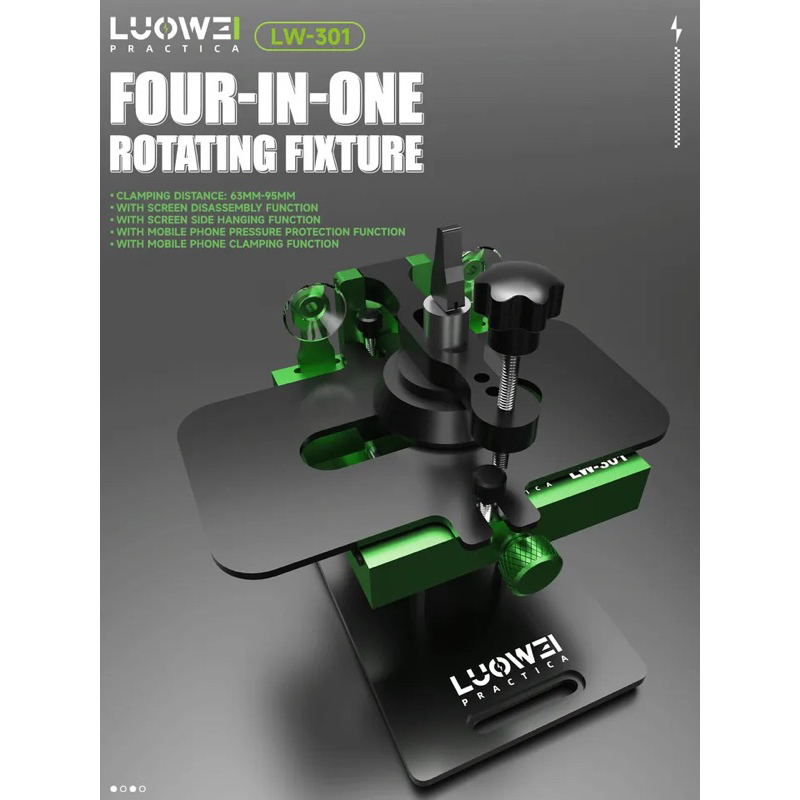 Luowei ที่ยึดแบบแยกหน้าจอ LCD สำหรับโทรศัพท์มือถือ LW-301 | Shopee Thailand
