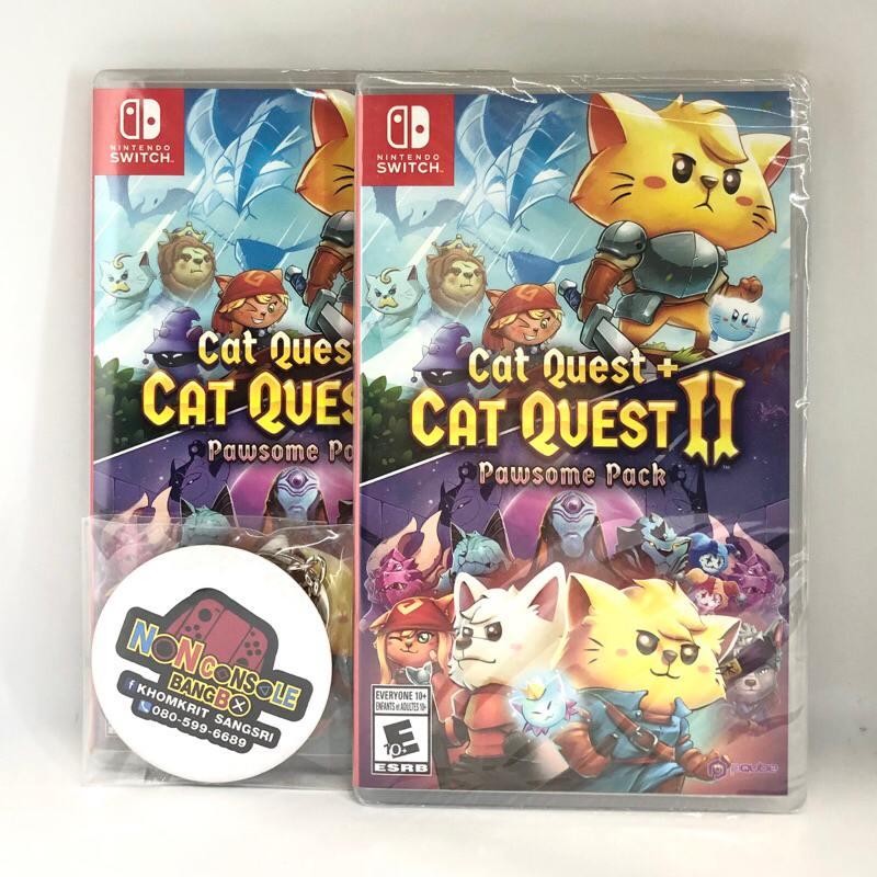 [มือ1] CAT QUEST + CAT QUEST 2 PAWSOME PACK (NSW) | Shopee Thailand