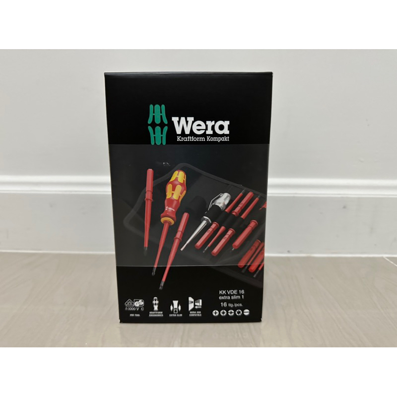 ชุด ไขควง Wera Kraftform Kompakt KK VDE 16 extra slim 1 | Shopee Thailand