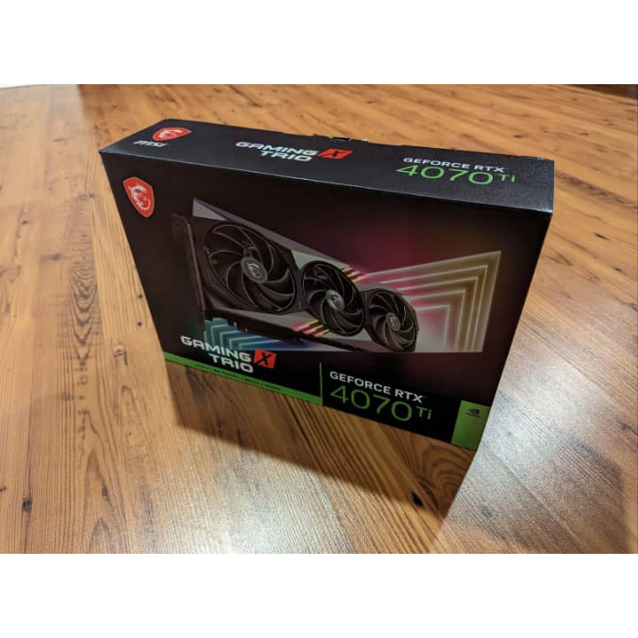 MSI NVIDIA GeForce RTX 4070 Ti GAMING X TRIO 12G 12 GB GDDR6X Graphics ...