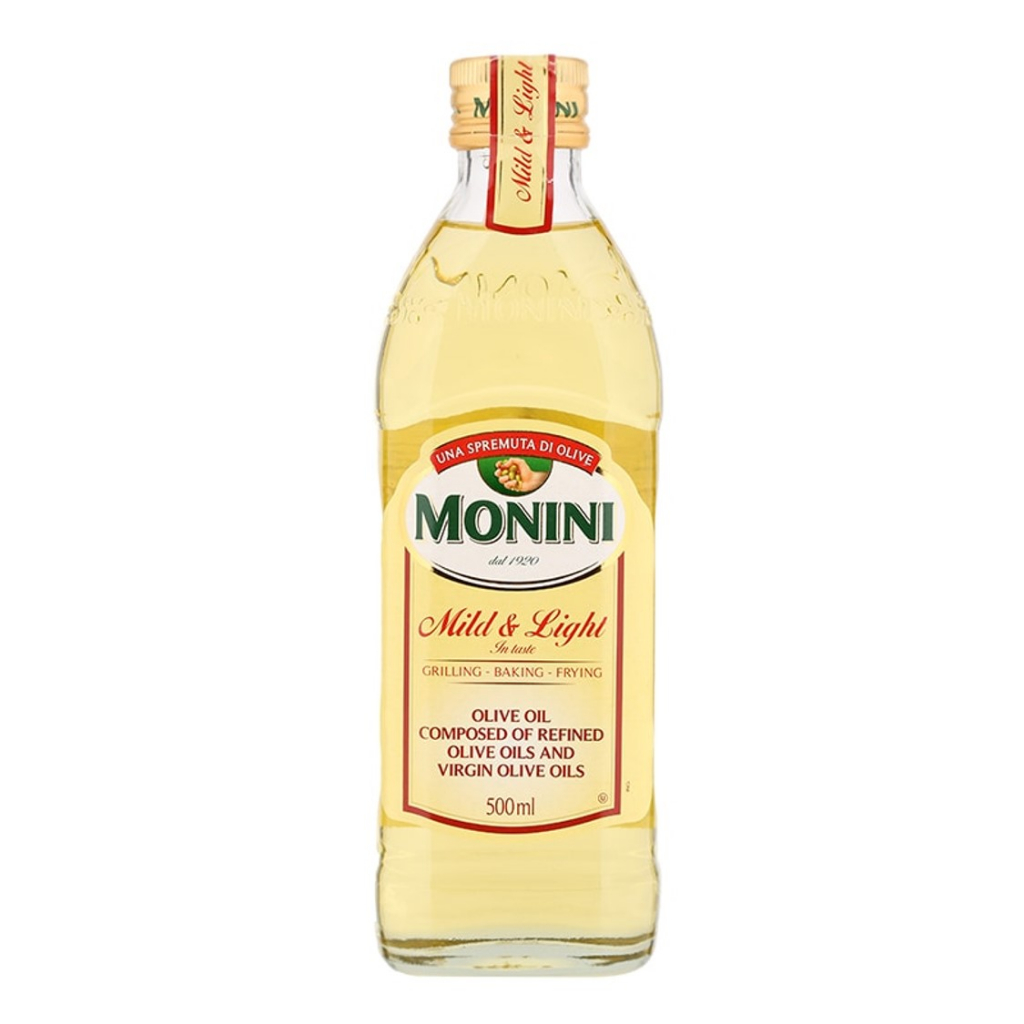 Monini Mild and Light Olive Oil โมนีนี่ มายแอนด์ไลท์ โอลีฟ ออย 500ml ...