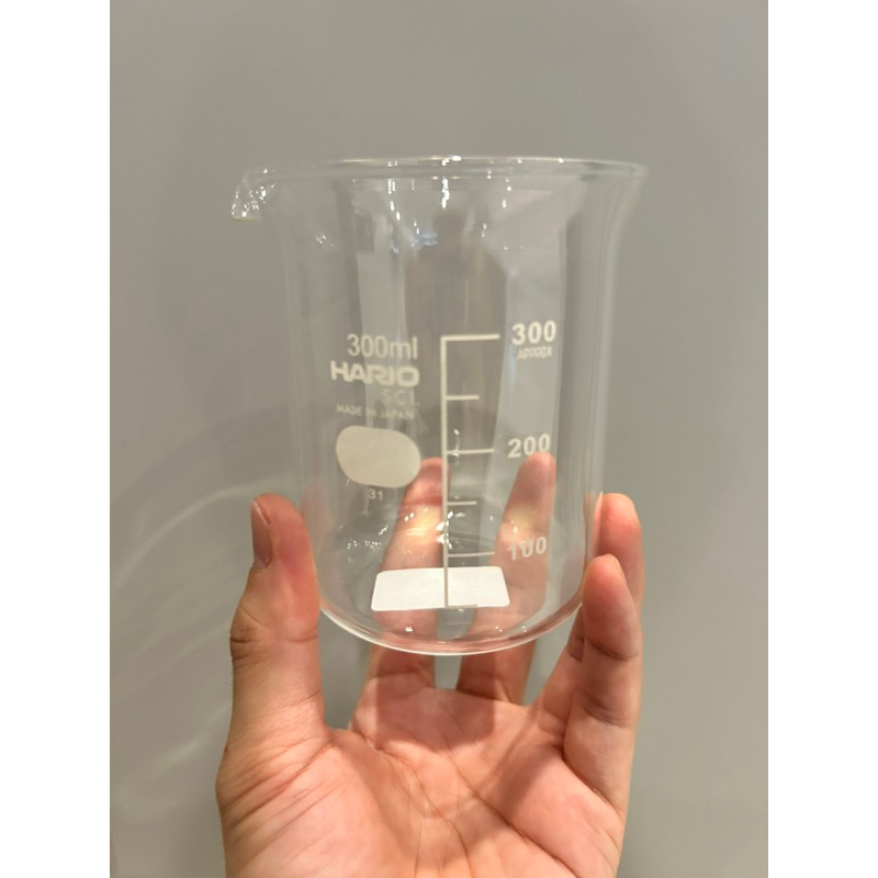 Hario SCI Beaker 300ml สินค้ามีตำหนิฟองอากาศลดราคาพิเศษ | Shopee Thailand