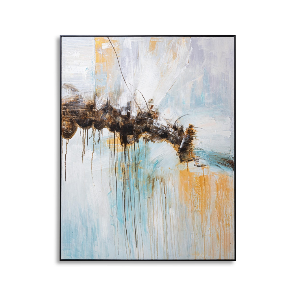 Di Décor Art ภาพติดผนังสีน้ำมันสไตล์ Abstract Origins | Shopee Thailand