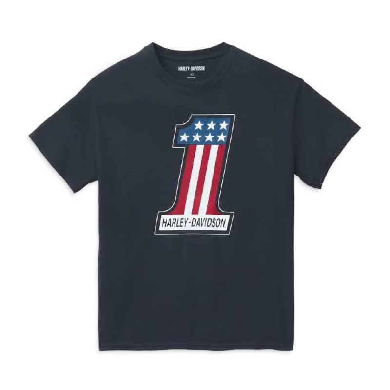 เสื้อยืดลิขสิทธิ์แท้ Harley-Davidson Race #1 99134-22VM | Shopee Thailand