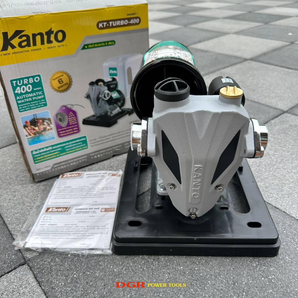 KANTO ปั๊มน้ำ ปั้มน้ำอัตโนมัติ รุ่น KT-TURBO-400 400W ใบพัดทองเหลือง ...