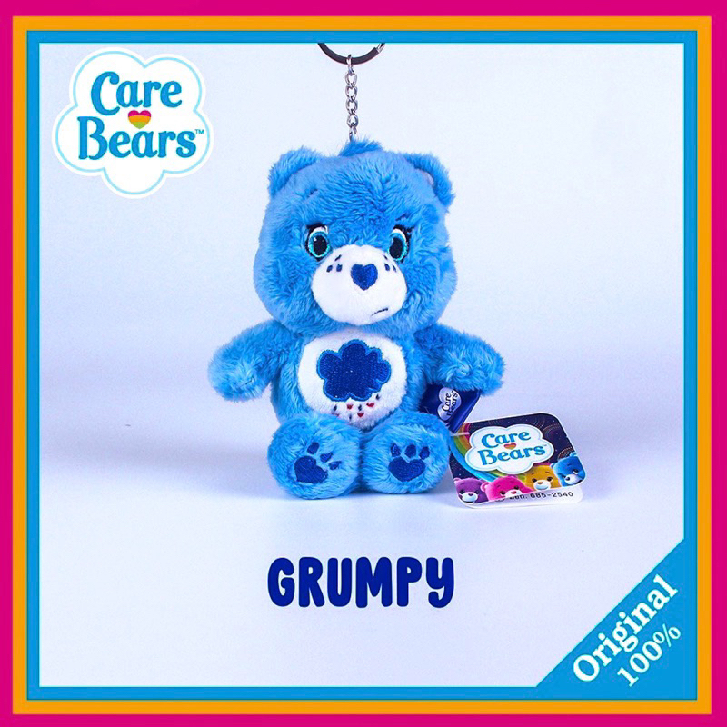 Care Bears-ตุ๊กตาหมีแคร์แบร์ Grumpy bear🌧 ลิขสิทธิ์แท้100% 💙 | Shopee Thailand