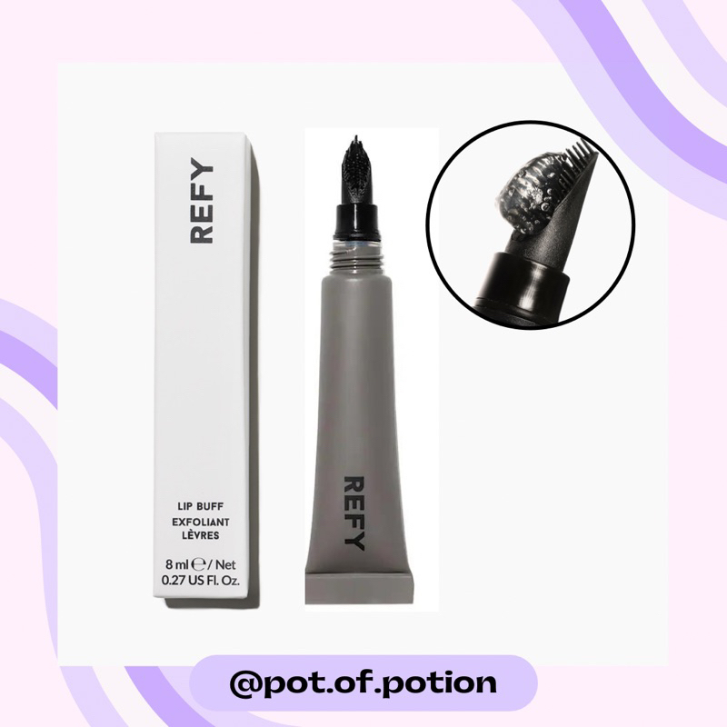 [กรอกPOTMAR311ลด70ขั้นต่ำ890] พร้อมส่ง REFY — Lip Buff Prep Scrub ...