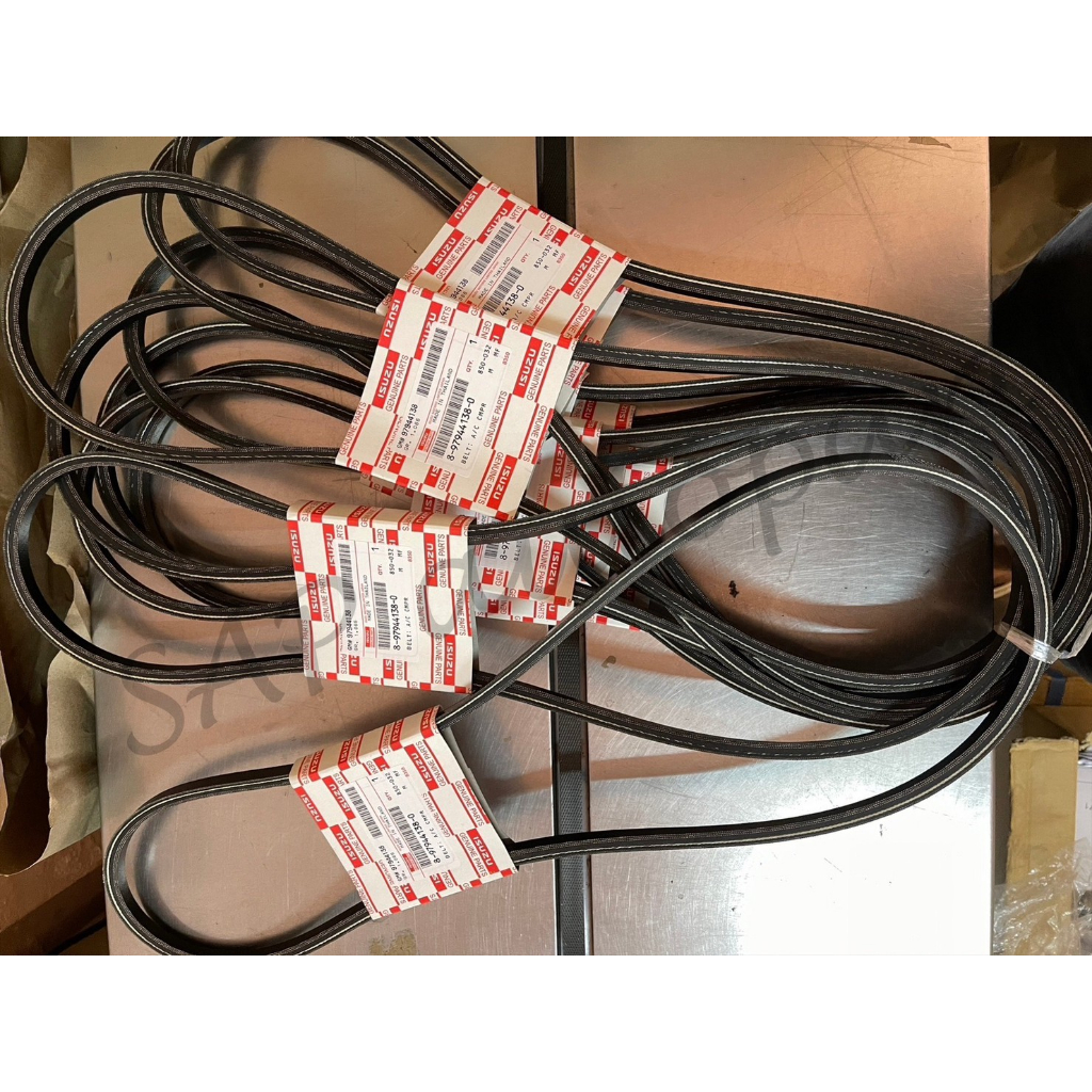 แท้ศูนย์! สายพานแอร์ L=1355 B=12.5 Isuzu D-Max ปี 2005-2011, MU-7 ปี ...