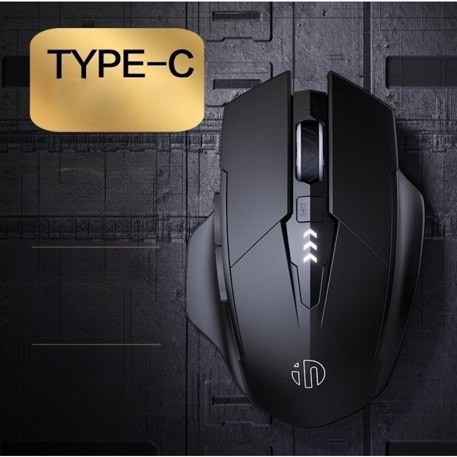 Inphic [3in1] ปิดเสียง A1 เมาส์บลูทูType C mouseธ เมาส์ไร้สาย Wireless ...
