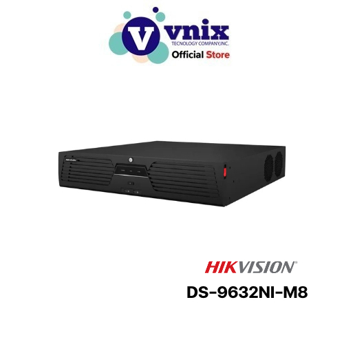 DS-9632NI-M8 Hikvision เครื่องบันทึกภาพกล้องวงจรปิด 32ch M Series 8K NVR By Vnix Group | Shopee ...