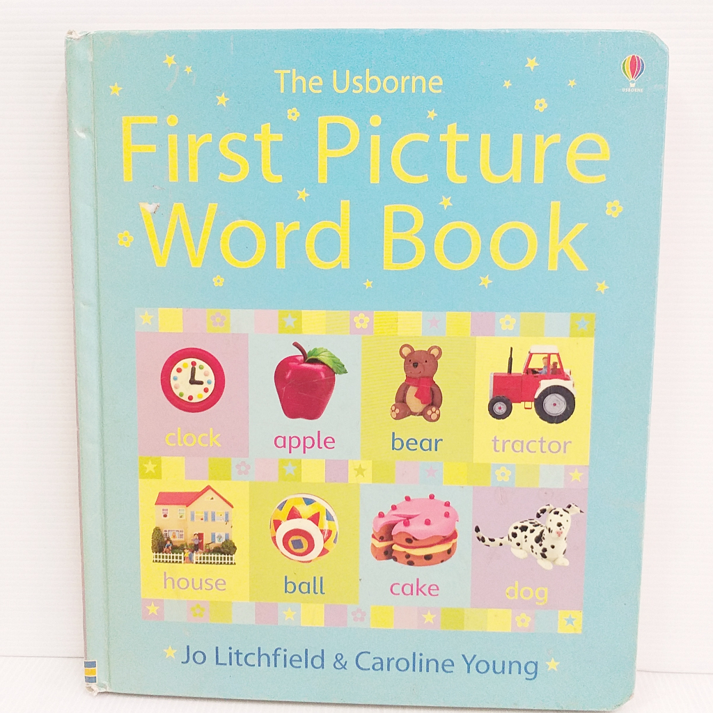 Usborne First Picture Word Book หนังสือภาษาอังกฤษ มือสอง หนังสือคำศัพท์ ...