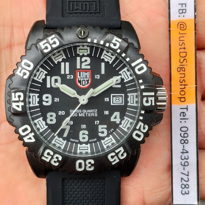 Luminox 3051มือ2 ปลายเข็มวิยาวแท่งฟ้า | Shopee Thailand