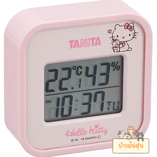 Tanita TT-558-KTPK Thermometer/Hygrometer, Clock, Calendar, Temperature ...