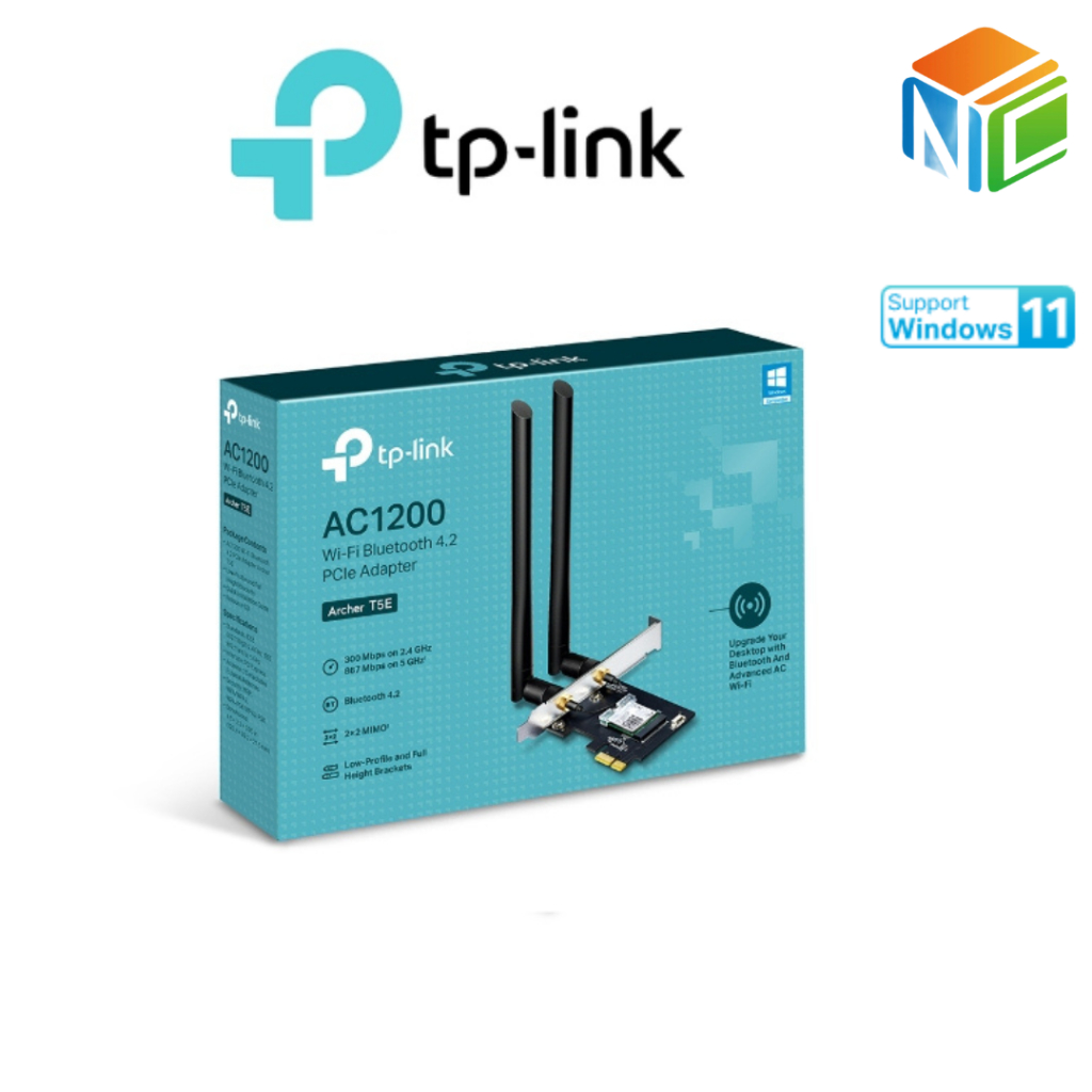 AC1200 Wi-Fi Bluetooth 4.2 PCIe Adapter | Shopee Thailand