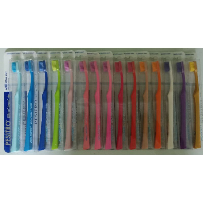 แปรงสีฟัน Pesitro Ultra Clean 6580 (Toothbrush 6580 Ultra Soft: PESITRO ...