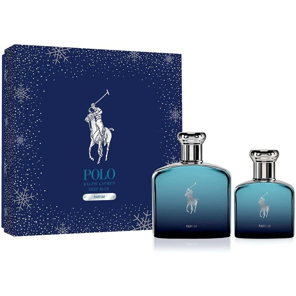 Ralph Lauren Polo Deep Blue Parfum 125ml+40ml Gift Set | Shopee Thailand