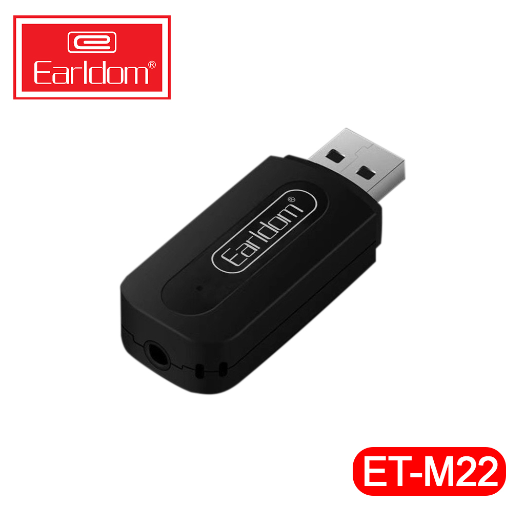 ตัวรับสัญญาณเสียง Bluetooth Earldom ET-M22 Bluetooth Receiver | Shopee Thailand