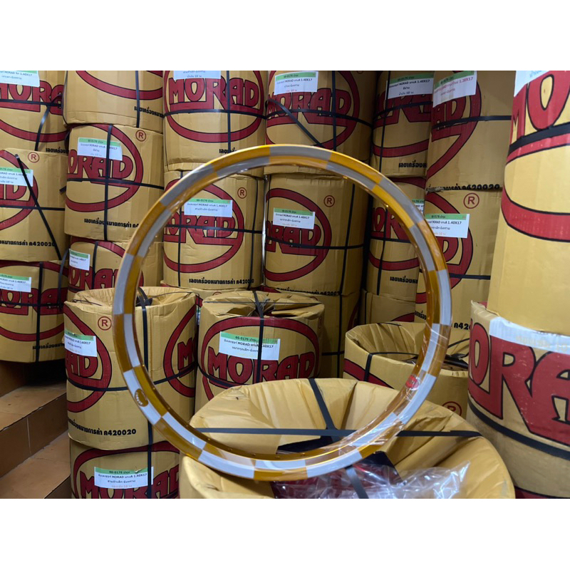 วงล้อ ทรงAลายหมากฮอตทองเข้มโมราด1.40/17-MORADทรงA ตัวเลเซอร์(สินค้าราคา ...