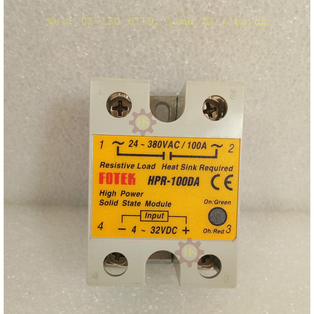 FOTEK : Solid State Module High Power HPR-100DA *สินค้าเเท้จากไต้หวัน ...