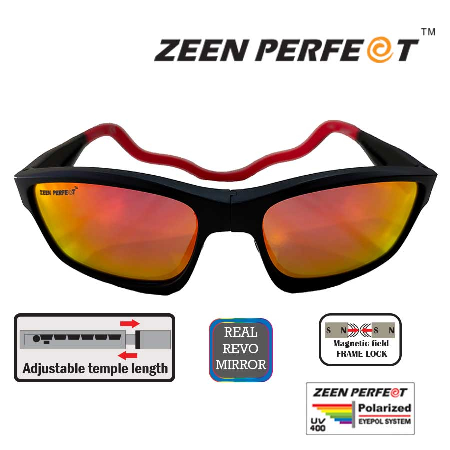 แว่นกันแดดแม่เหล็กทรงสปอร์ต ZEEN PERFECT- High Quality Magnetic Sport ...