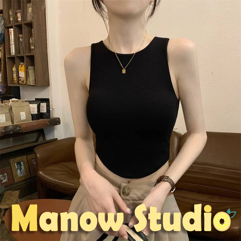 สปอร์ตบรา เสื้อกล้าม สายเดี่ยว บราสายเดี่ยวแบบสวม 932# Manow.studio | Shopee Thailand