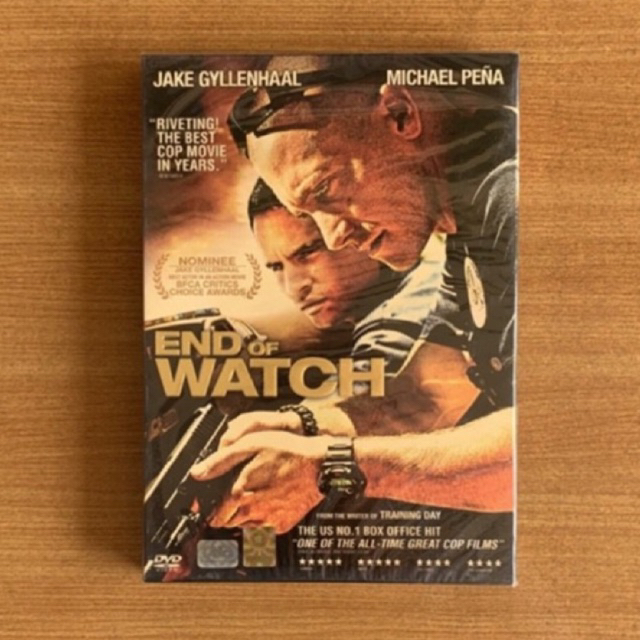 DVD : End of Watch (2012) คู่ปราบกำราบนรก [มือ 1 ปกสวม] Jake Gyllenhaal ...