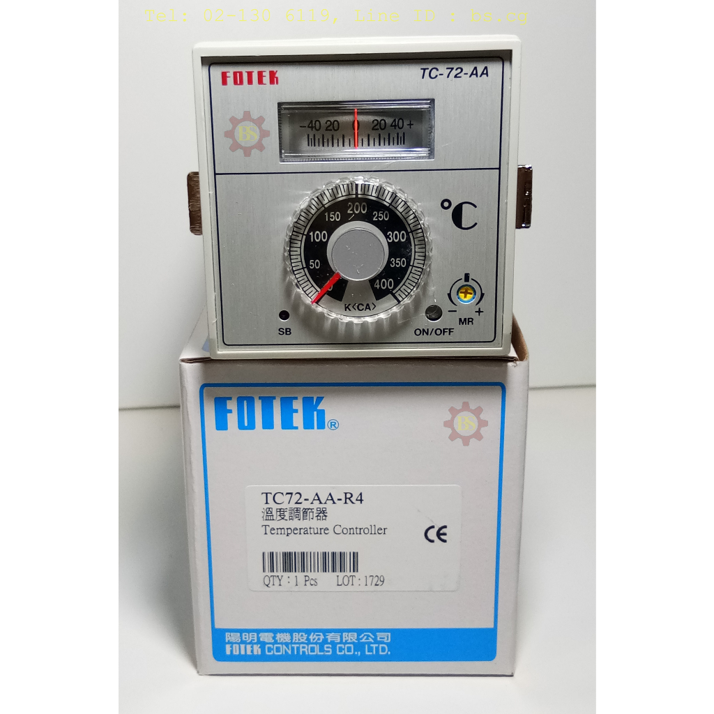 FOTEK : Temperature Controller TC72-AA-R4 *สินค้าเเท้จากไต้หวัน ...