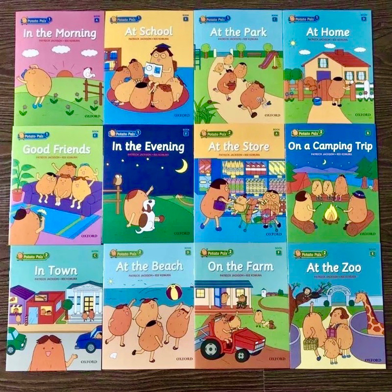 Oxford Potato Pals Book with CD,Set 1+ Set 2 ชุด1,ชุด2 รวม12เล่ม, Each ...