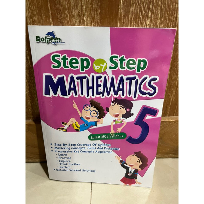 Step by Step Mathematics primary 5 หนังสือคณิตศาสตร์สิงคโปร์ชั้นประถม 5 | Shopee Thailand