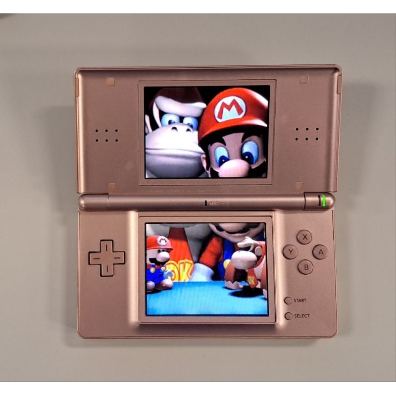 Nintendo dsl ds lite สีชมพู เครื่องเปล่า มือสองญี่ปุ่น sn 98936 ...