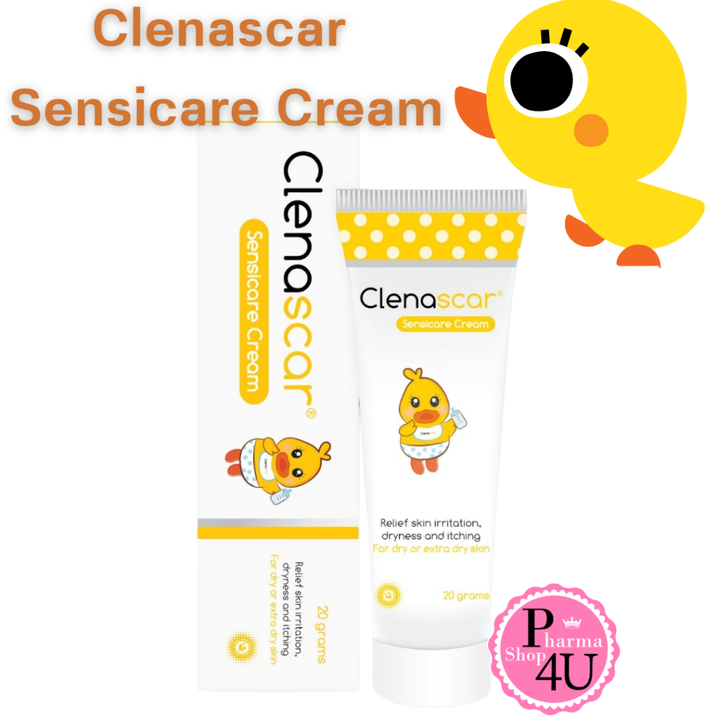 Clenascar Sensicare Cream คลีนาสการ์ เซนซิเเคร์ ครีม สำหรับผิวขาดความ ...