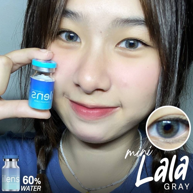 คอนแทคเลนส์ i lens mini lala ค่าอมน้ำ 60% | Shopee Thailand