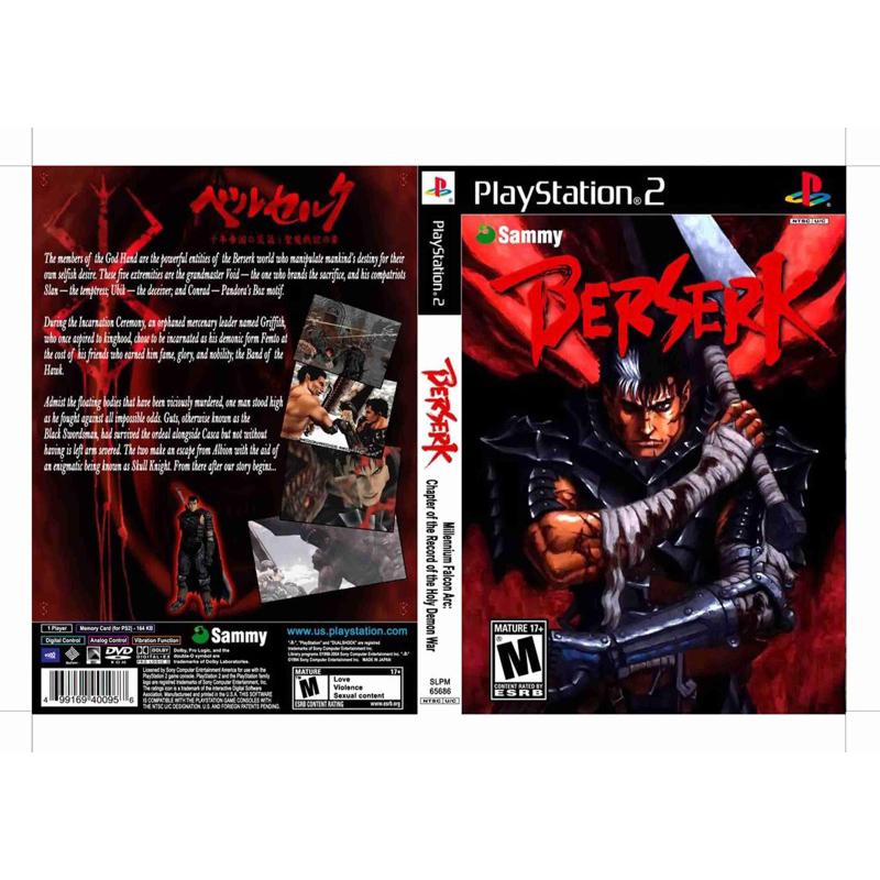 แผ่นเกมส์Ps2 - Berserk | Shopee Thailand