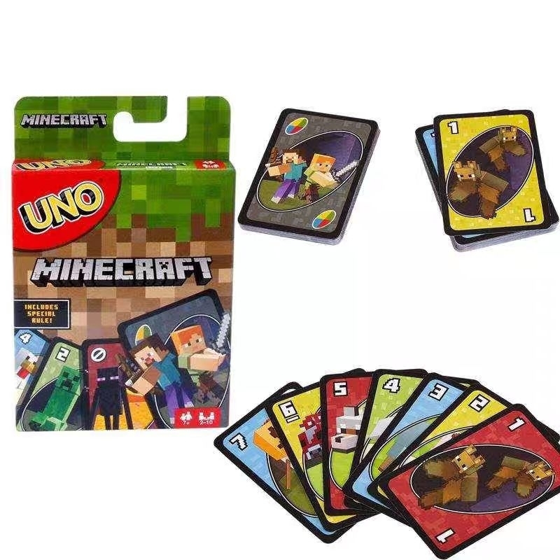 เกมส์การ์ด UNO Roblox Minecraft พร้อมส่ง ฝึกทักษะ เล่นสนุกมาก | Shopee ...