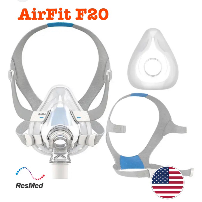 ResMed AirFit F20 - แบบ Full Face | Shopee Thailand