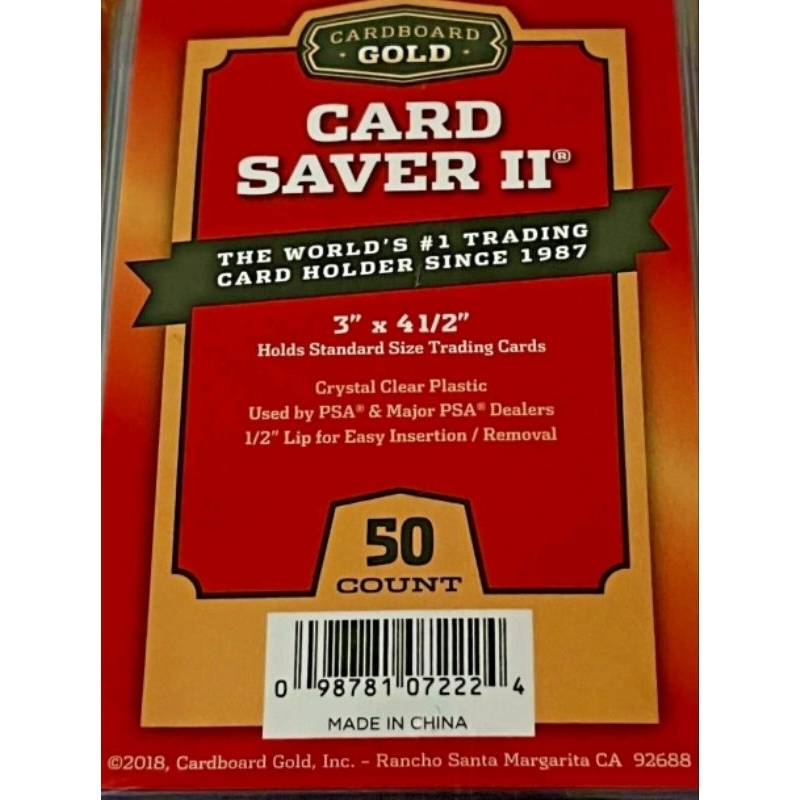 Card Saver II สำหรับเก็บรักษาการ์ด หรือส่งเกรด จำนวน 10 อัน | Shopee ...